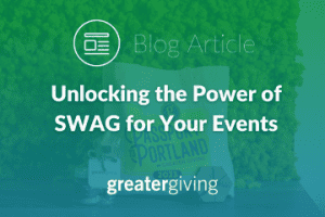 Unlocking the Power of SWAG for Your Events