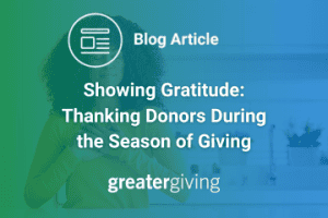 Greater Giving Fundraising Resource Library