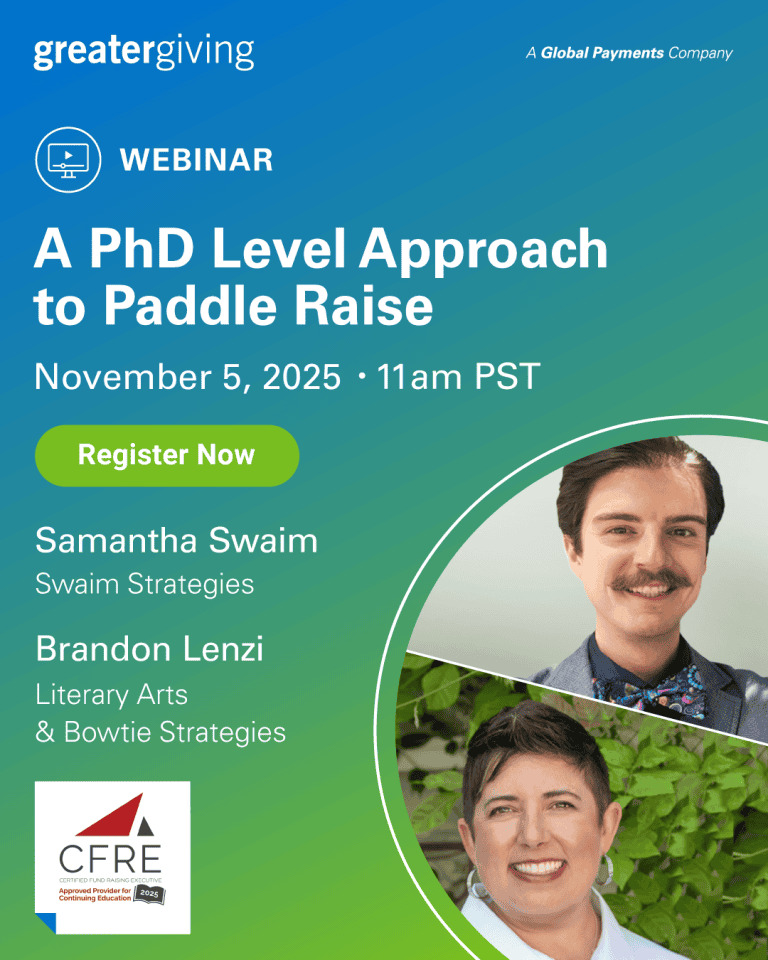 Live and On Demand Fundraising Webinars - Greater Giving Blog